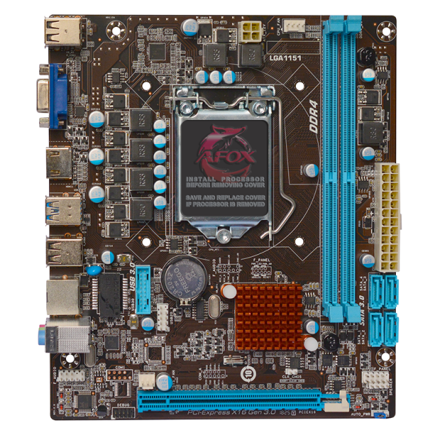 AFOX IH110-MA4-V2 - INTEL LGA1151 - AFOX