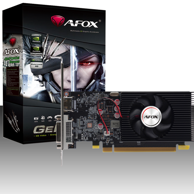 AFOX GT1030 4GB DDR4 LP Single Fan - Geforce GTX 10 Series - AFOX