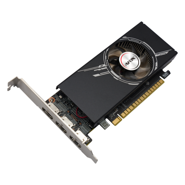 AFOX GTX 1050 Ti 4GB DDR5 LP Single Fan - Geforce GTX 10 Series - AFOX